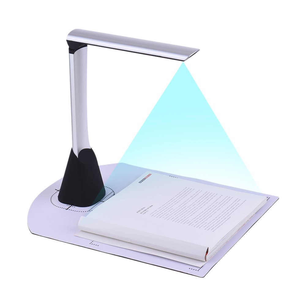 A4 Portable High Speed USB Book Picture Document Camera Scanner 5 Mega ...