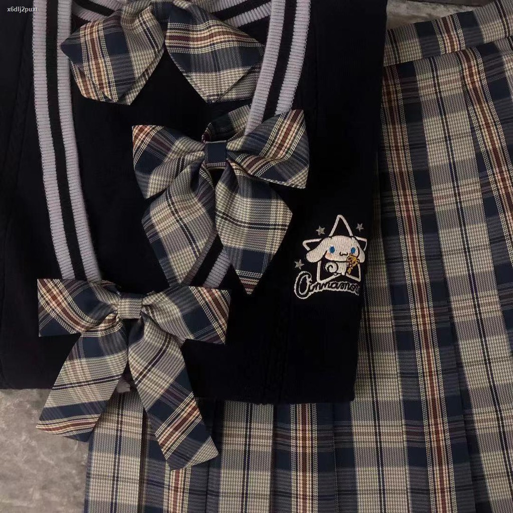 JK เน็คไท♙ Foie Gras Miso JK Uniform [Oak Mountain] Small Object Link Original ของแท้ชุดหู ...