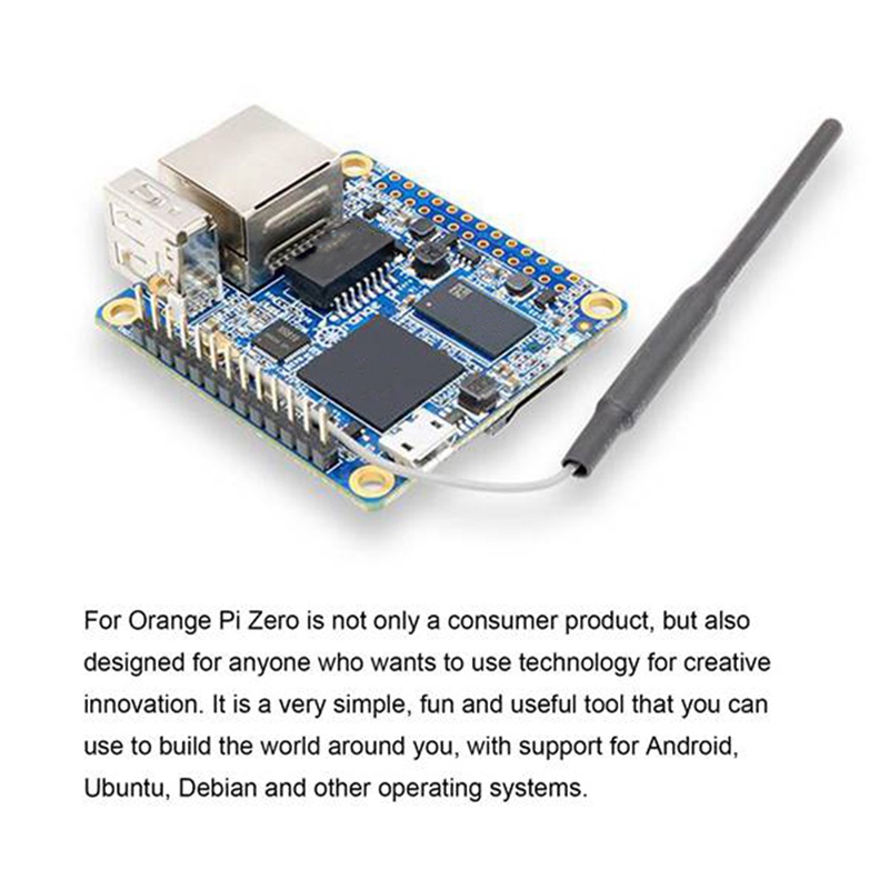 บอร์ดไมโครคอนโทรลเลอร์ อลูมิเนียมอัลลอย พร้อมเคส สําหรับ Orange Pi Zero ...