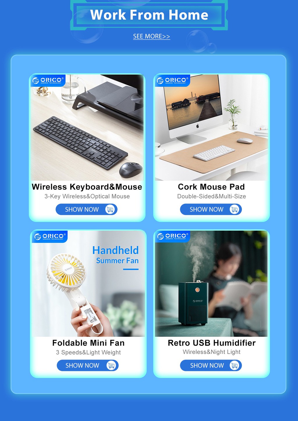 Orico Official Mall（China）, ร้านค้าออนไลน์ | Shopee Thailand