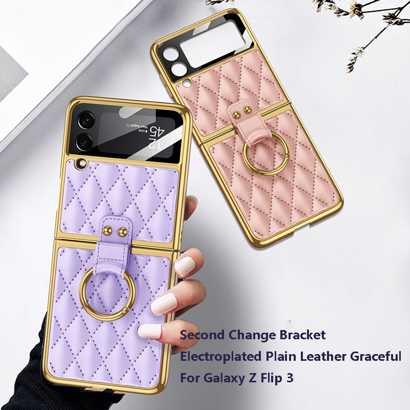 Local StockRing Holder Case For Samsung Galaxy Z Flip 3 5G Cover ...
