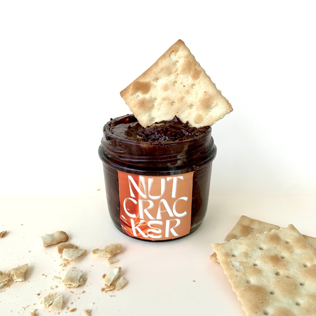 เนยถั่วคั่วหอมมัน หวานน้อย รส Dark Chocolate l Nutcracker - ppxxz - ThaiPick