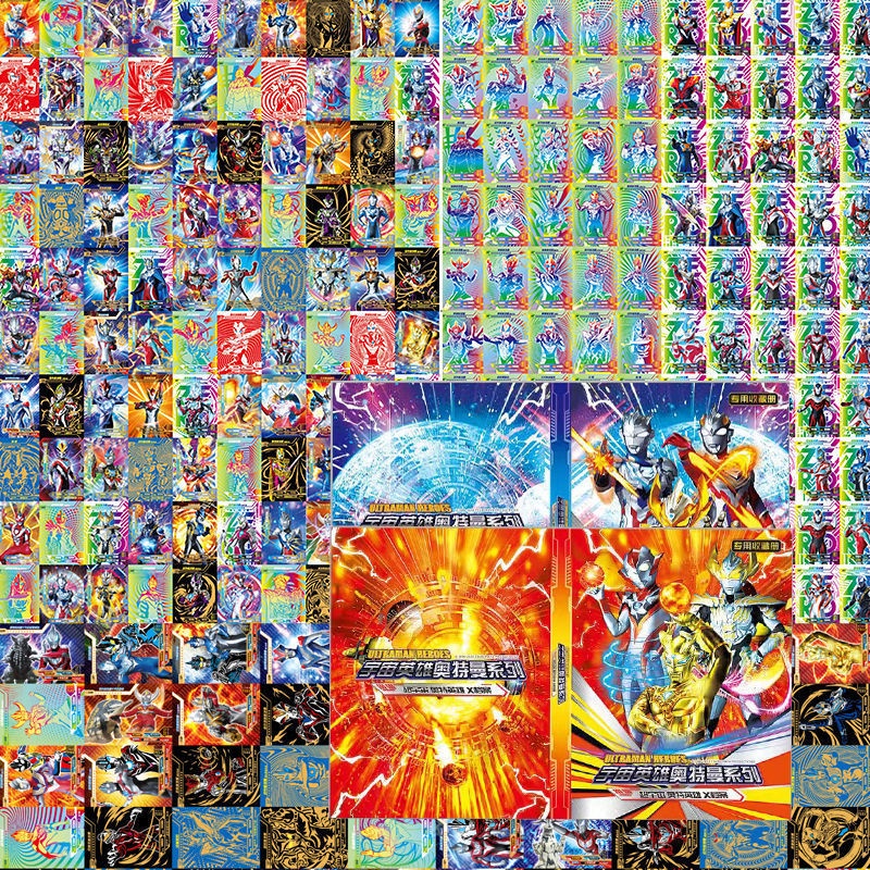 ของสะสมแอคชั่นฟิกเกอร์(พร้อมส่ง)Ultraman card collection book full star ...