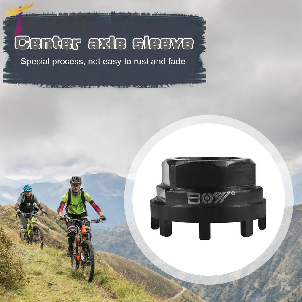 Tcuteit Bottom Bracket Cup Tool 8 Notch Front Chainring Lockring ...