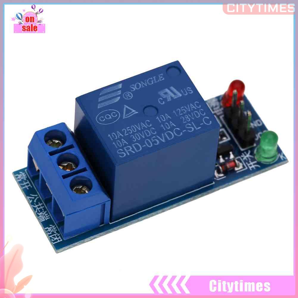 เมือง บอร์ดโมดูลรีเลย์ 5v 1 ช่อง สําหรับ Arduino Raspberry Pi Arm Pic Avr D Citytimesth