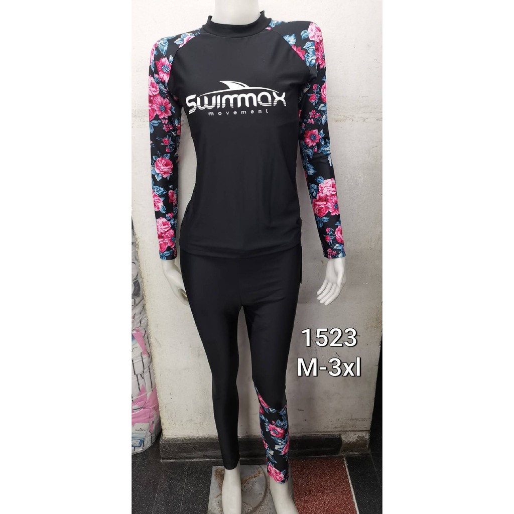 ชุดว่ายน้ำหญิง ชุดว่ายน้ำแขนยาว ผ้ากันยูวี แบบสวยไม่ซ้ำใคร M-3XL มีเก็บปลายทาง sunwin88 ...
