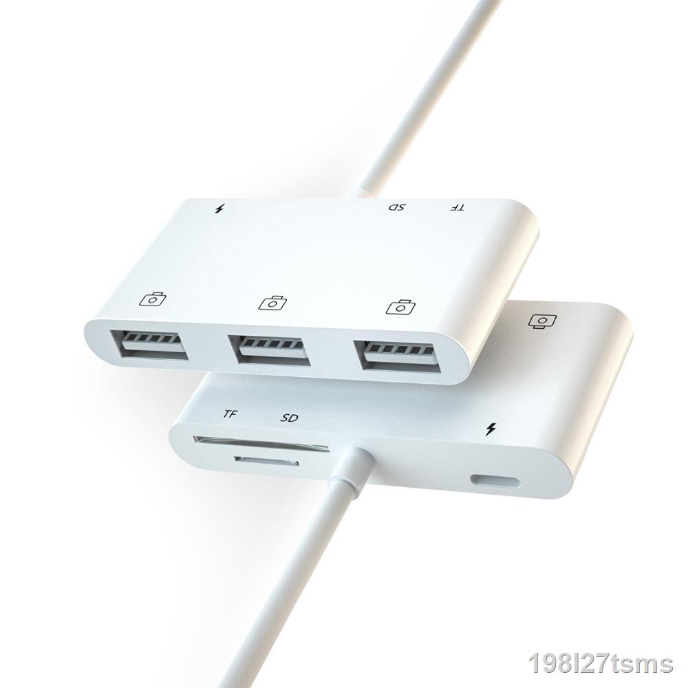 6 in 1 USB Camera Reader adapter OTG Cable SD TF Card Camera Connection ...