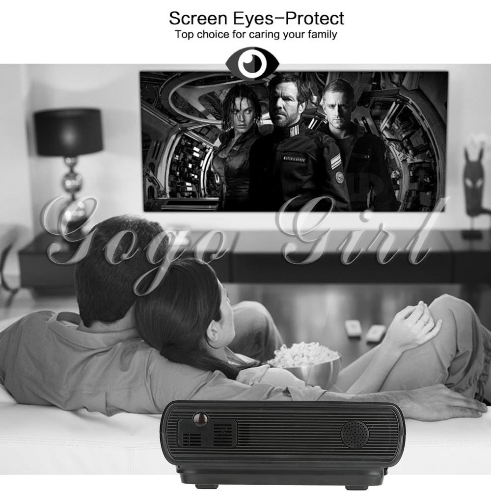 Gogo Smart Projector WIFI Video Projector Portable Multimedia Projector ...
