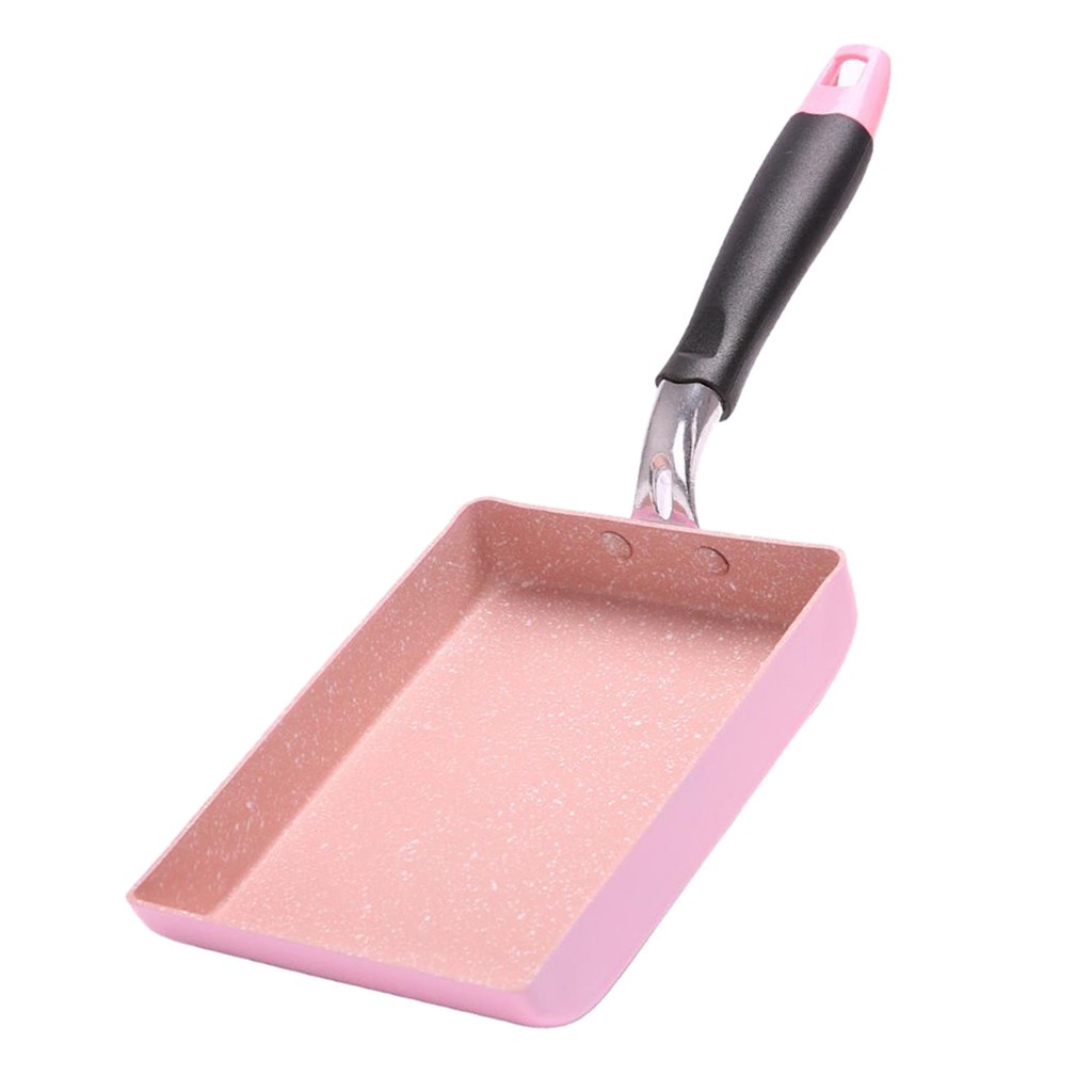 Japanese Non-Stick Fry Pan Tamagoyaki Breakfast Cookware Rectangular ...