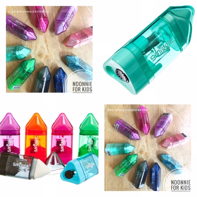 ยางลบพร้อมกบ Smiggle Pencil Sharpener Eraser 2 In 1 ***จ่ายปลายทางได้ ...