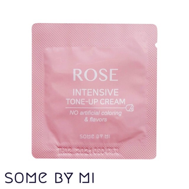 (แท้พร้อมส่งแบบซอง) SOME BY MI ROSE TONE UP CREAM 1 ML - puppeary ...
