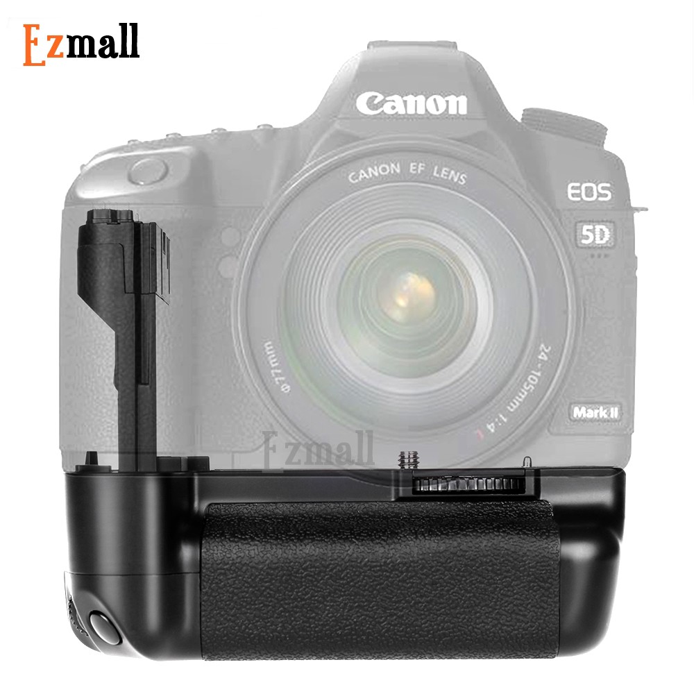 แบ็ตเตอรี่กริ๊ป(Battery Grip) สำหรับกล้อง DSLR Canon 5D Mark II / 5D2 ...