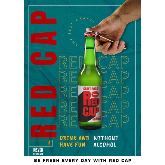 เครื่องดื่มพลังใบตรา RED CAP (ฝาแดง) - double_max_pro - ThaiPick