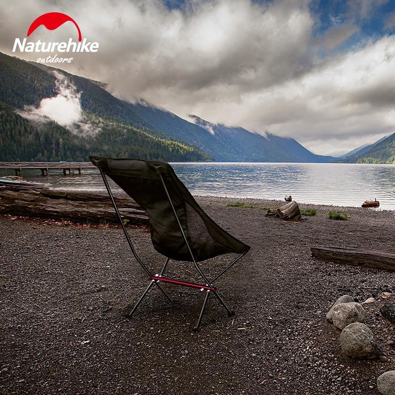 NatureHike Camping Chairs Portable Folding Moon Chair - pagmall.th ...