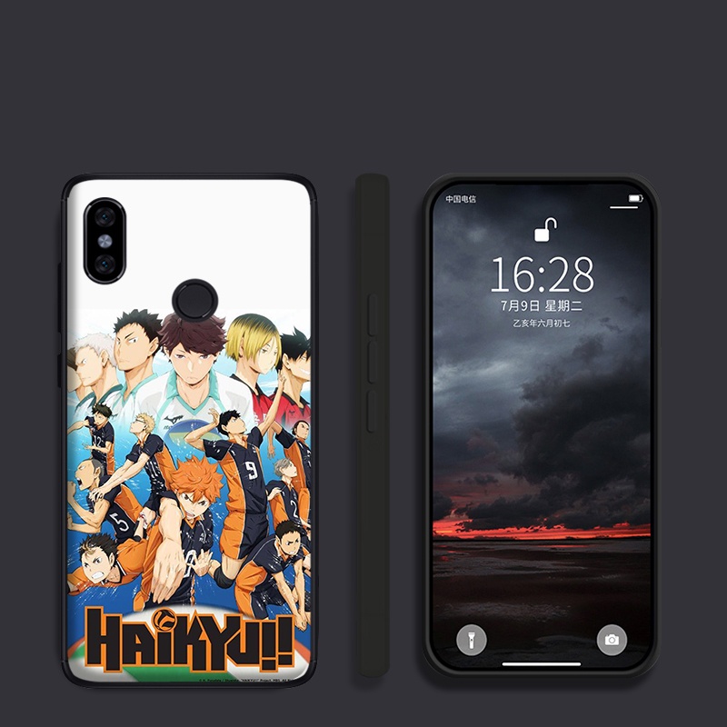 Xiaomi Mi F1 Mix 2S MAX 3 Redmi Note 8 8T 9 Soft Case B14 Anime Haikyuu ...