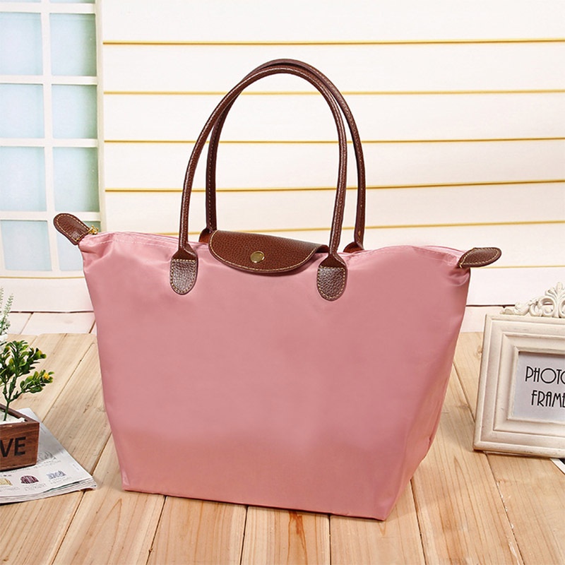 Women Shoulder Bag Fashion Shopping Bag Handbag Folding Storage Bag For ...