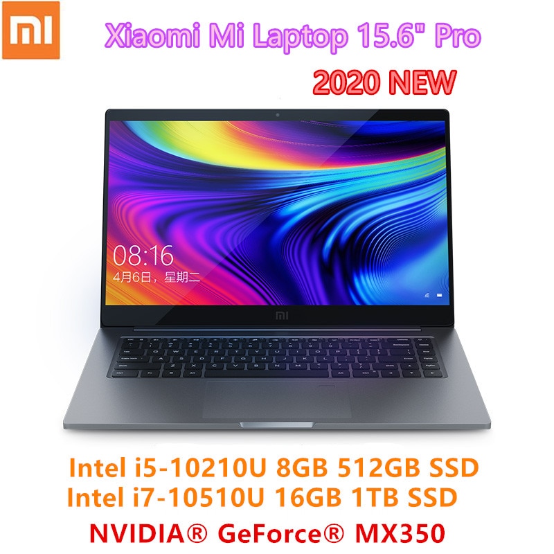 Xiaomi Mi Laptop 15.6" Pro 2020 Upgrade MX350 Notebook Intel i7-10510U ...