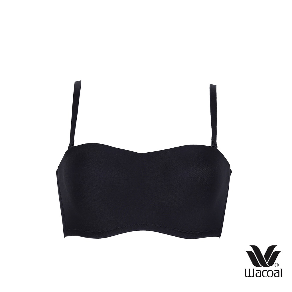 Wacoal Surprise Top Bra บราเกาะอก รุ่น WB9V04 สีดำ (BL) บรามีโครง ถอด ...