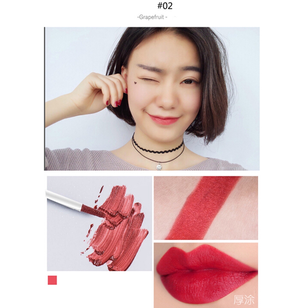 Yanse ลิปสติกขนาดมินิเนื้อกํามะหยี่เนื้อแมท 5 สี - 7color1.th - ThaiPick