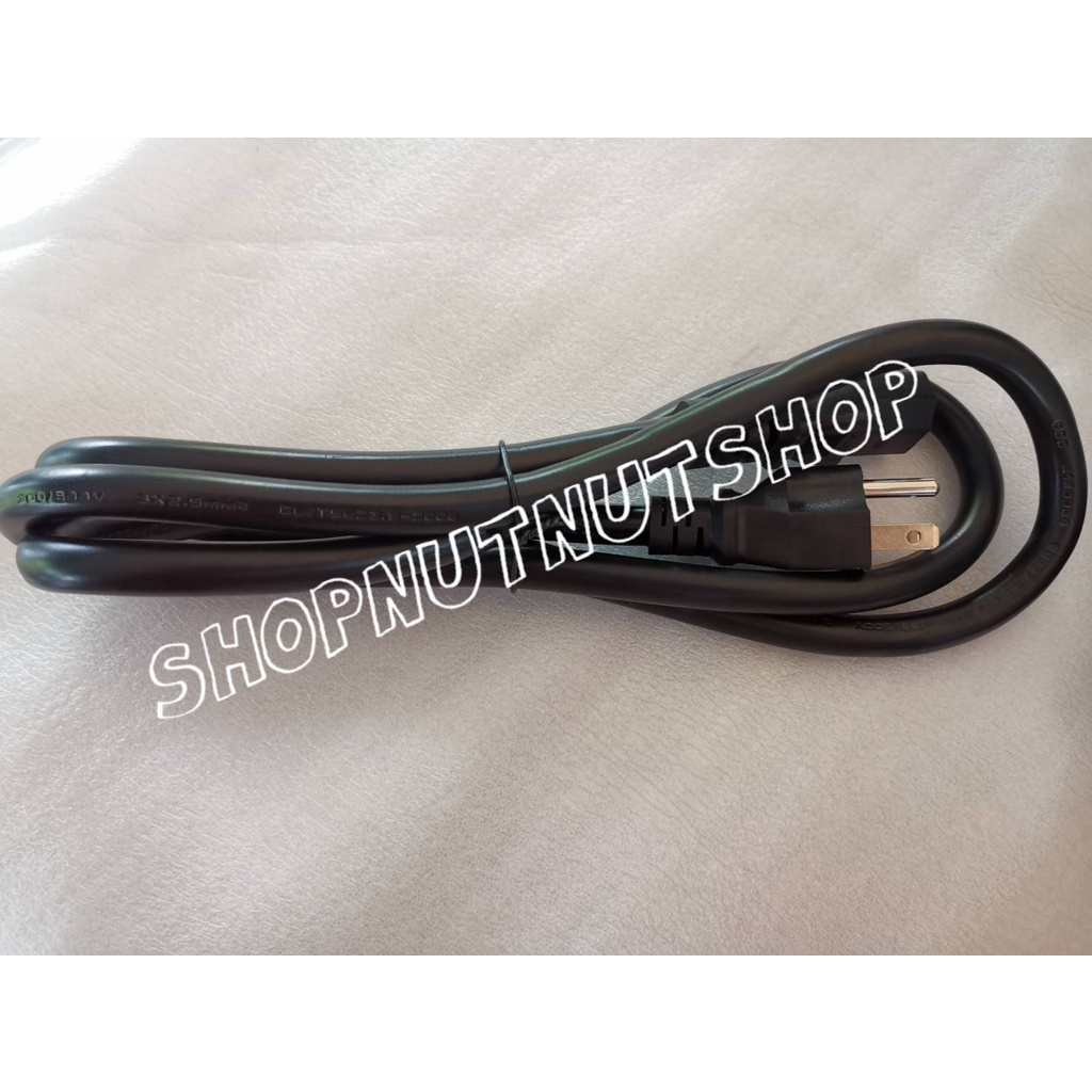 สายไฟC13 AC Power ขนาด 3x2.5 sqmm 16 A (3520W) สามารถใช้กับเครื่องขุดBitcoinหรือRig GPUได้หลาย ...