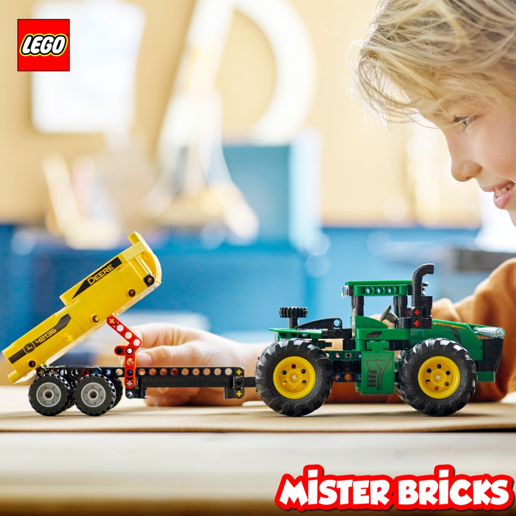 LEGO 42136 Technic John Deere 9620R 4WD Tractor - misterbricks - ThaiPick