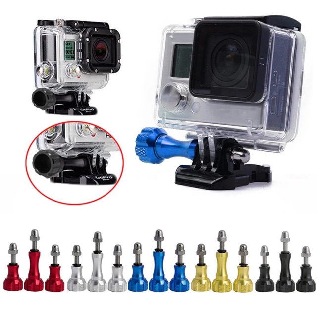 GoPro CNC Screw Set (3 pcs) ชุดสกรู อลูมิเนียม สำหรับ GoPro Action ...