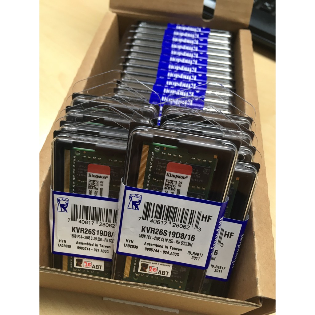 Kingston RAM KVR For Notebook Bus 2666 NB DDR4 16GB ( KVR26S19D816 ...