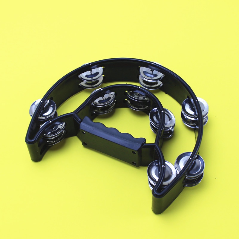 Hand Rattle Orff Percussion Instrument Double Row Circle Entertainment ...