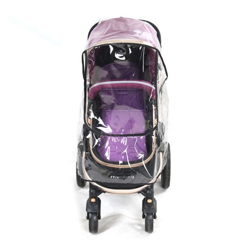 Baby stroller rain cover Non-toxic Tasteless PVC Wind Dust Shield For ...