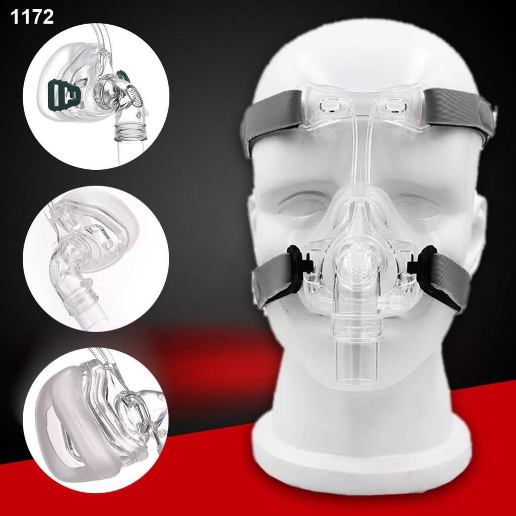 ♗NM2 Full Face Nasal Mask w/ Headgear For CPAP/Bi-level Sleep And Snore ...