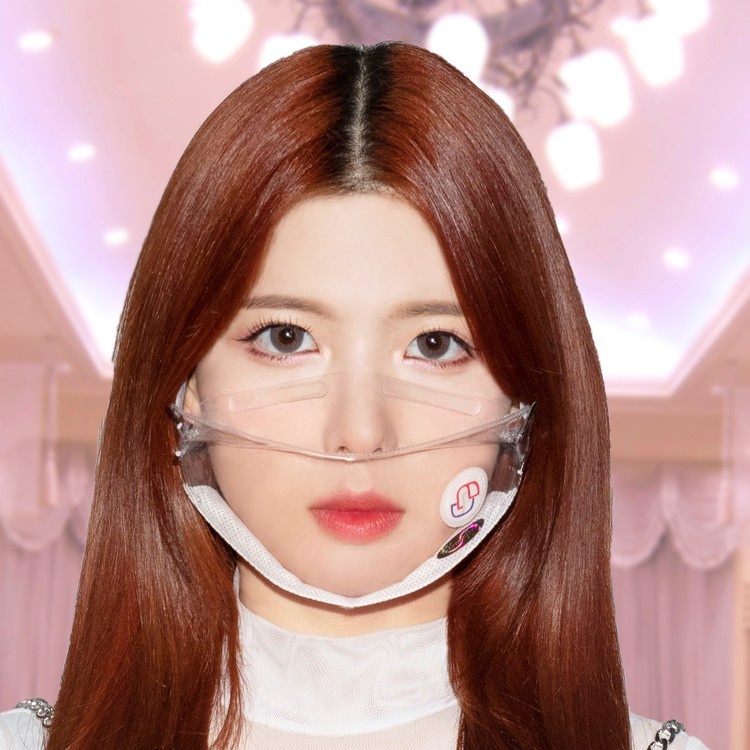 Spot เกาหลีซื้อไอออนเงินแท้รีไซเคิล anti-fog 3D สเตอริโอ star หน้ากากโปร่งใส - witb_4 - ThaiPick