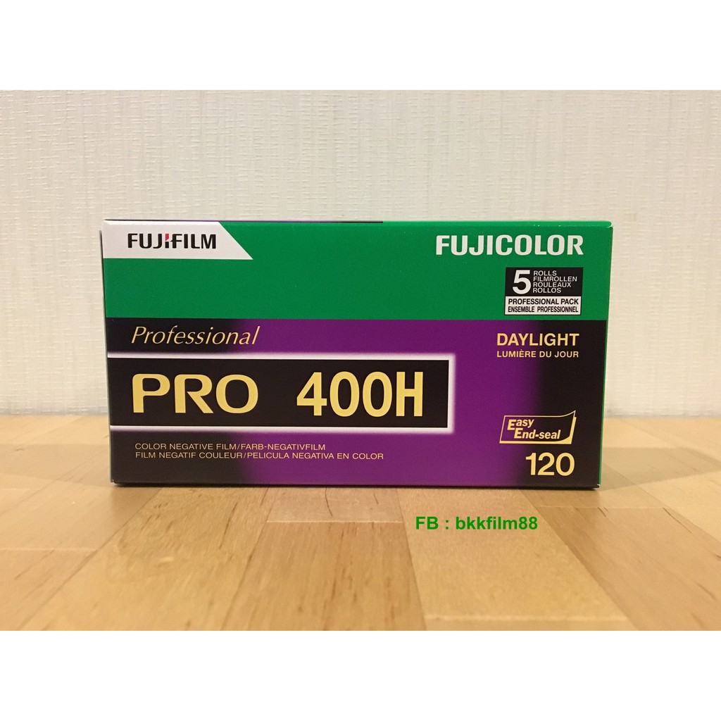 ฟิล์มสี 1 Pack 5 ม้วน FUJIFILM PRO 400H 120 Color Film ฟิล์มถ่ายรูป ...