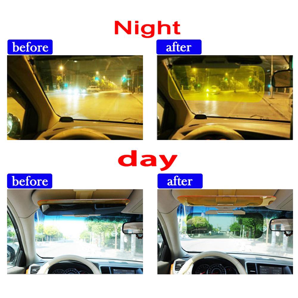 2 in 1 Car Automobile Anti-UV Block Day And Night Anti-Dazzle UV Block ...