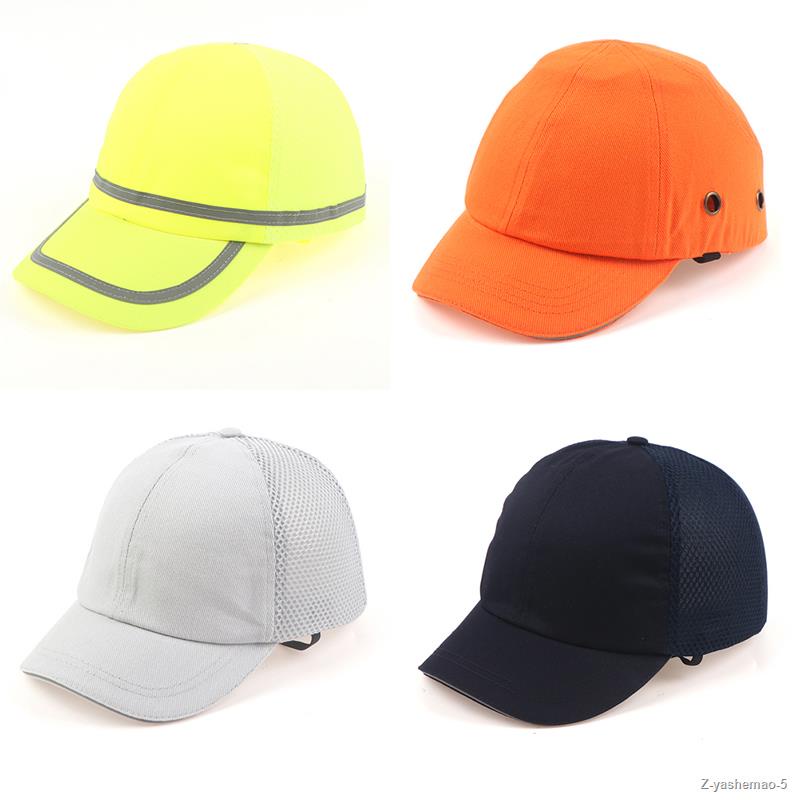 ☸Safety Cap Helmet Baseball Hat Style Hard Hat For Work Factory Head ...