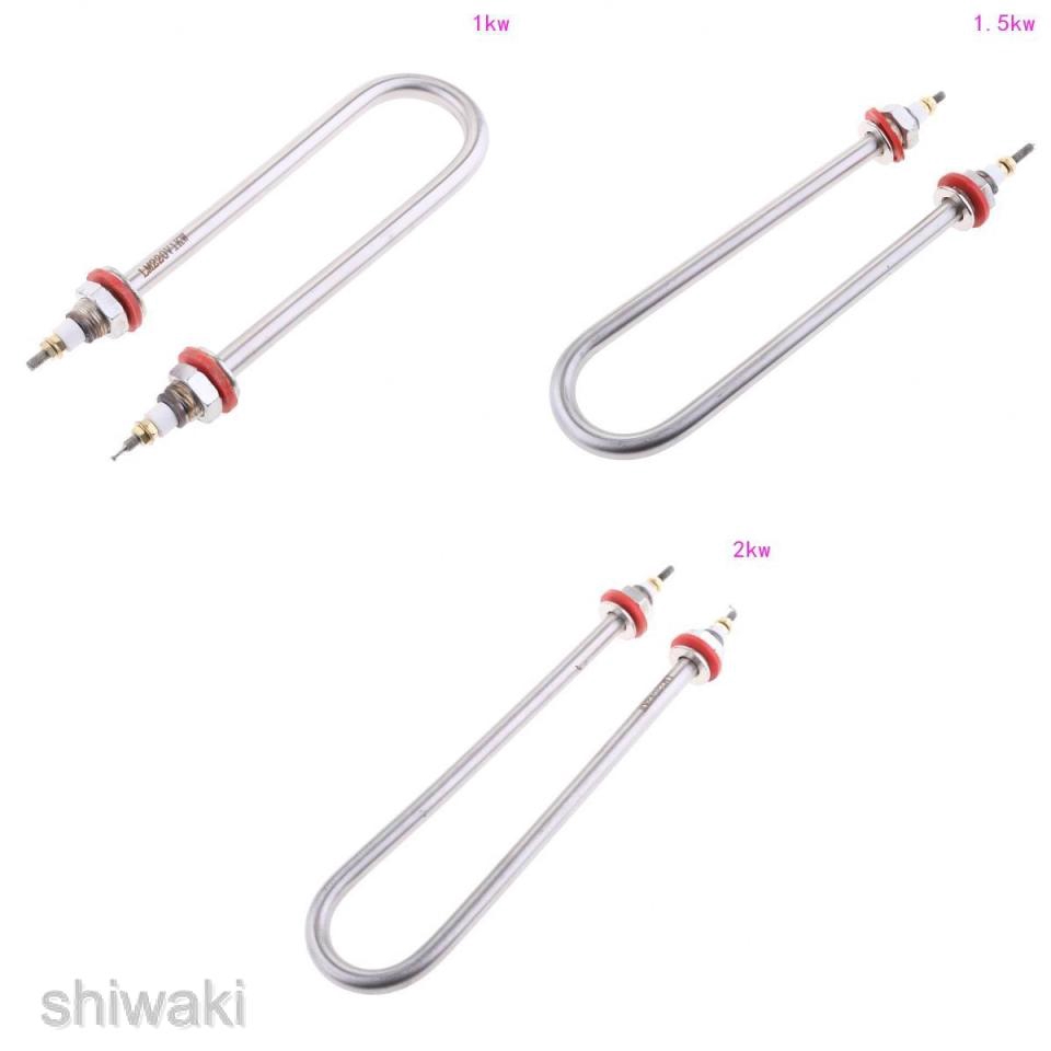 U Style Stainless Steel Water Heater Electric Tube Heating Element 220V ...