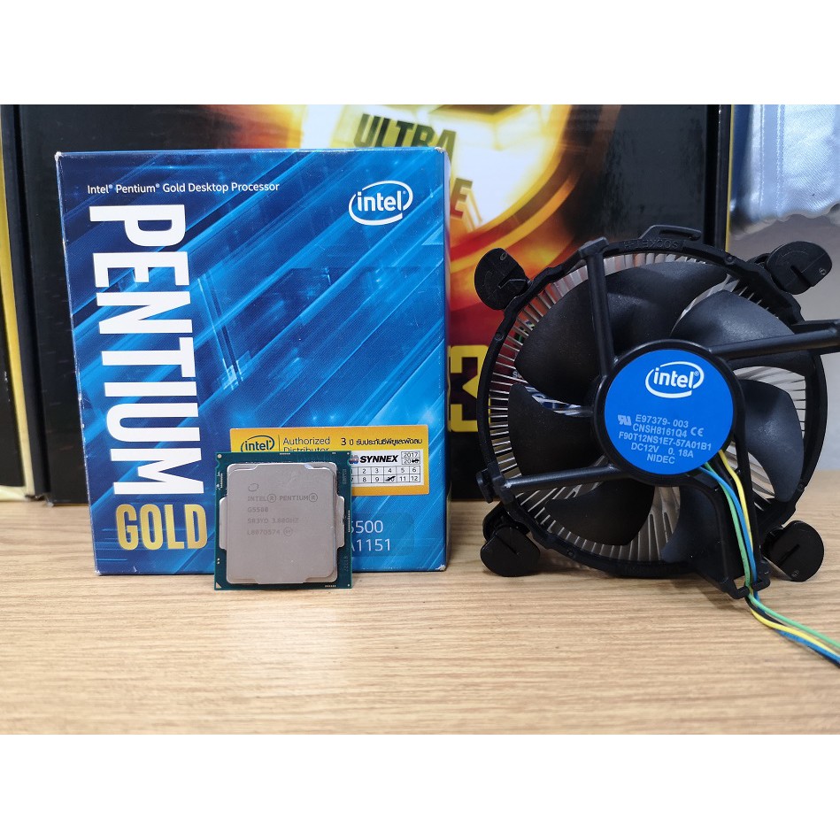 CPU Intel 1151V2 G5500 3.8Ghz. ครบกล่อง - mayjaa555 - ThaiPick