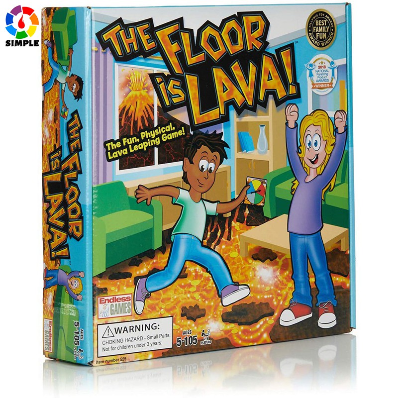 The Floor is Lava - Interactive Game for Kids and Adults - Promotes ...
