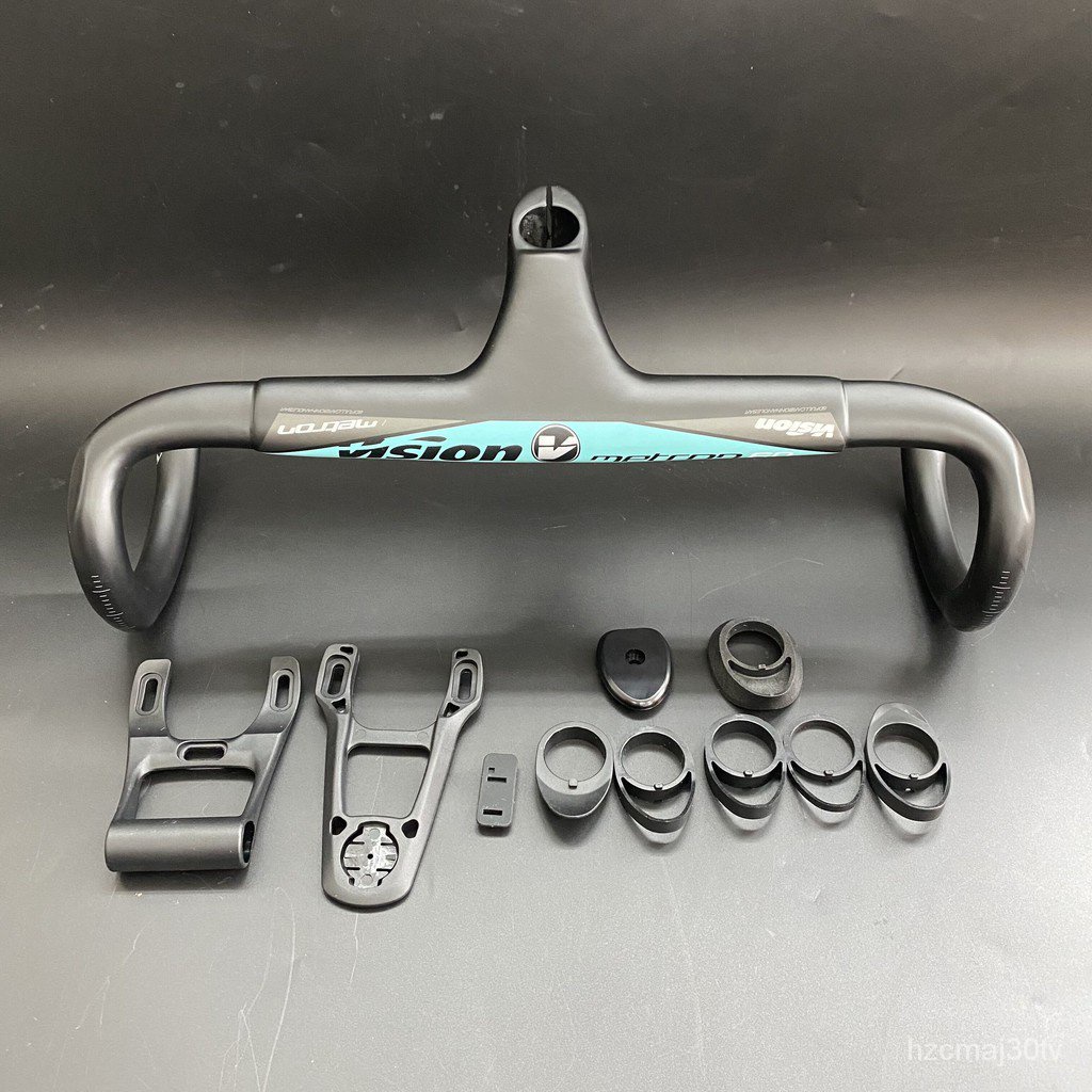 【now】6D Aero Carbon Road Bicycle Handlebar Integrated Drop Bar 28.6mm ...