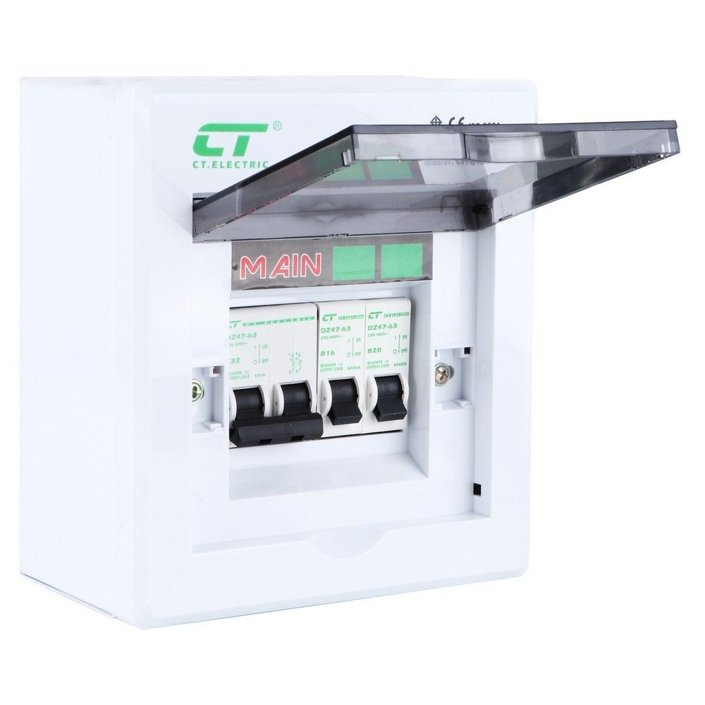 ตู้ไฟฟ้า ตู้คอนซูมเมอร์ยูนิต CT CHONG-2 32A เบรกเกอร์ ตู้ไฟ งานระบบ ...