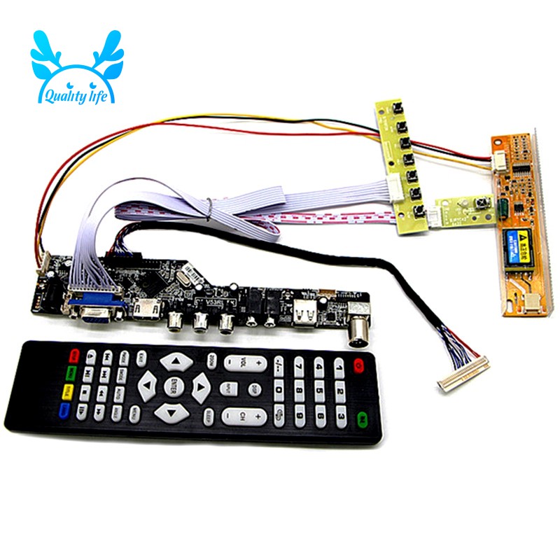 TvHdmiVgaAvUsbAudio Tv Lcd Driver Board 15.4 Inch Lp154W01 B154Ew08 ...