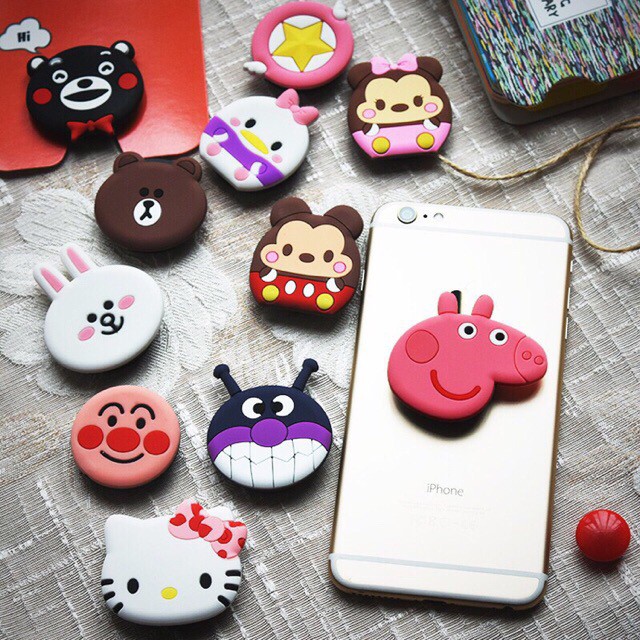 koreass Popsocket 3D Cartoon ที่จับ-ตั้ง-คล้องหูฟัง | Shopee Thailand