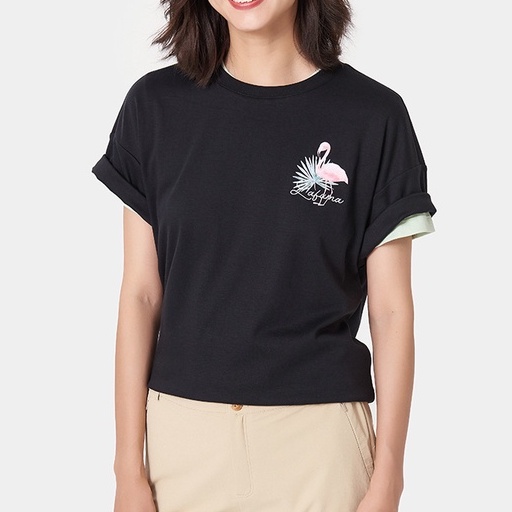 S-5XL Lafuma Le Feiye เสื้อยืดลําลอง ผ้าฝ้าย แขนสั้น พิมพ์ลาย เข้ากับ ...