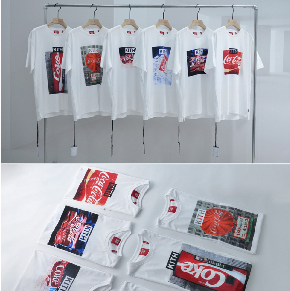 Kith X Coca-Cola 20SS Vintage Tee Crew Neck Short Sleeve T-shirt K7TJ ...