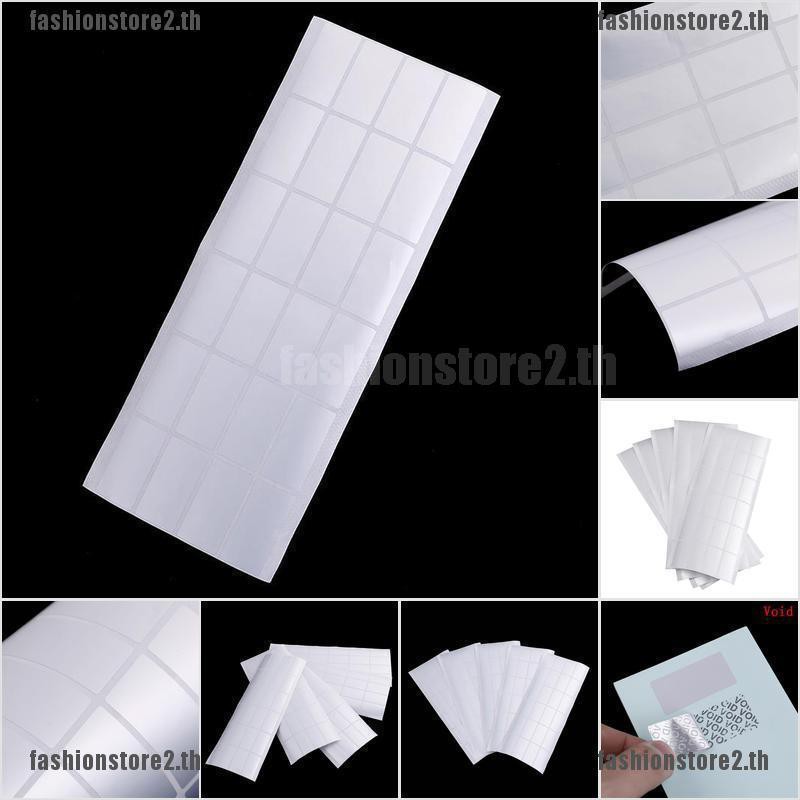 FS 100Pc Blank security seal tamper proof warranty void label stickers ...