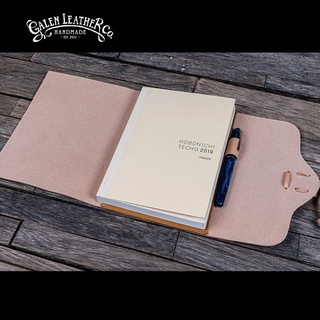 Galen Leather "Natural" A5 Wrap Notebook Cover - ปกสมุดโน๊ตหนังแท้ ...