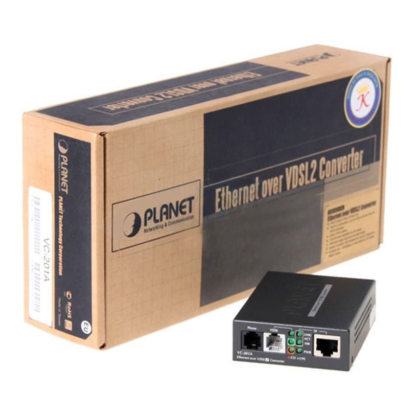PLANET VDSL-II Converter (1-port) (VC-201A) | Shopee Thailand
