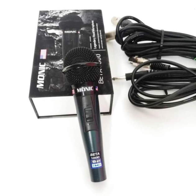 Monic ไมโครโฟนสาย ไมโคโฟน ไมค์สาย ไมค์ร้องเพลง ไมค์คอนเสิร์ต ไมค์คาราโอ ...