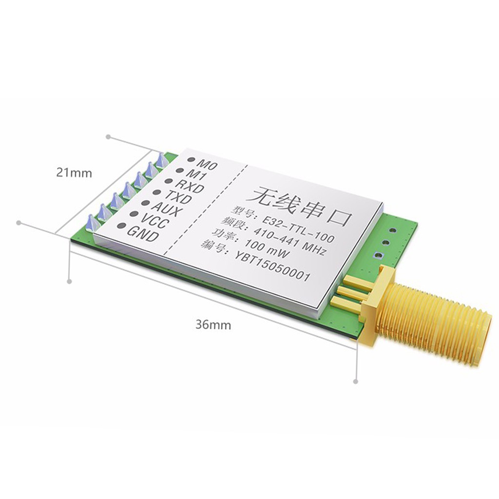 โมดูล433 Mhz E 32 - Ttl - 100 Lora Sx 1278 Sx 127643 M Rf นาฬิกาข้อมือ ...