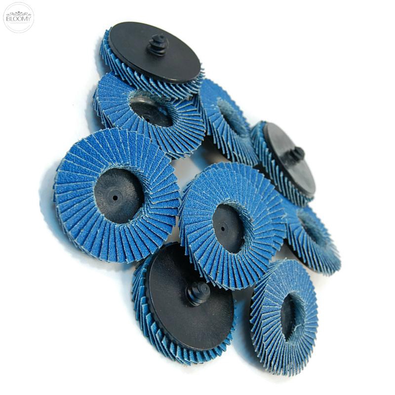 Sanding Disc Wheels 10pcs Kit Set 2Inch Tool 80 Grit Polishing Rust ...