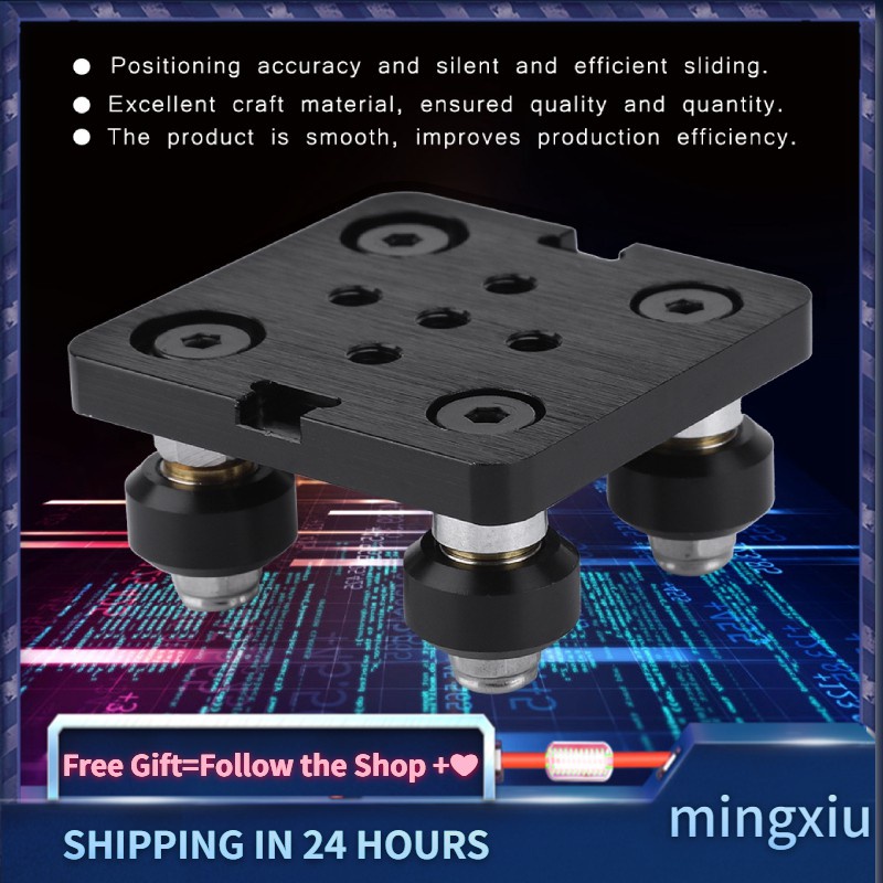 ﹍Aluminum Profile Pulley Disk Mini Openbuilds V-Slot EU 2040 Five-wheel ...